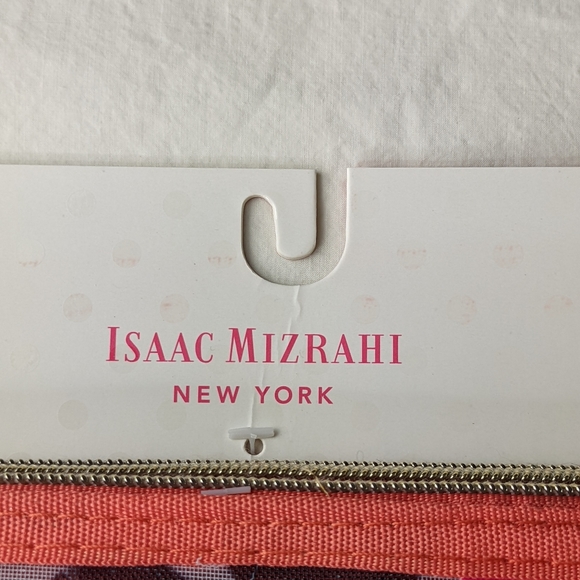 Isaac Mizrahi | Bags | Isaac Mizrahi Nip 3 Piece Mesh Travel Pouch Set Polka Dot Black White ...